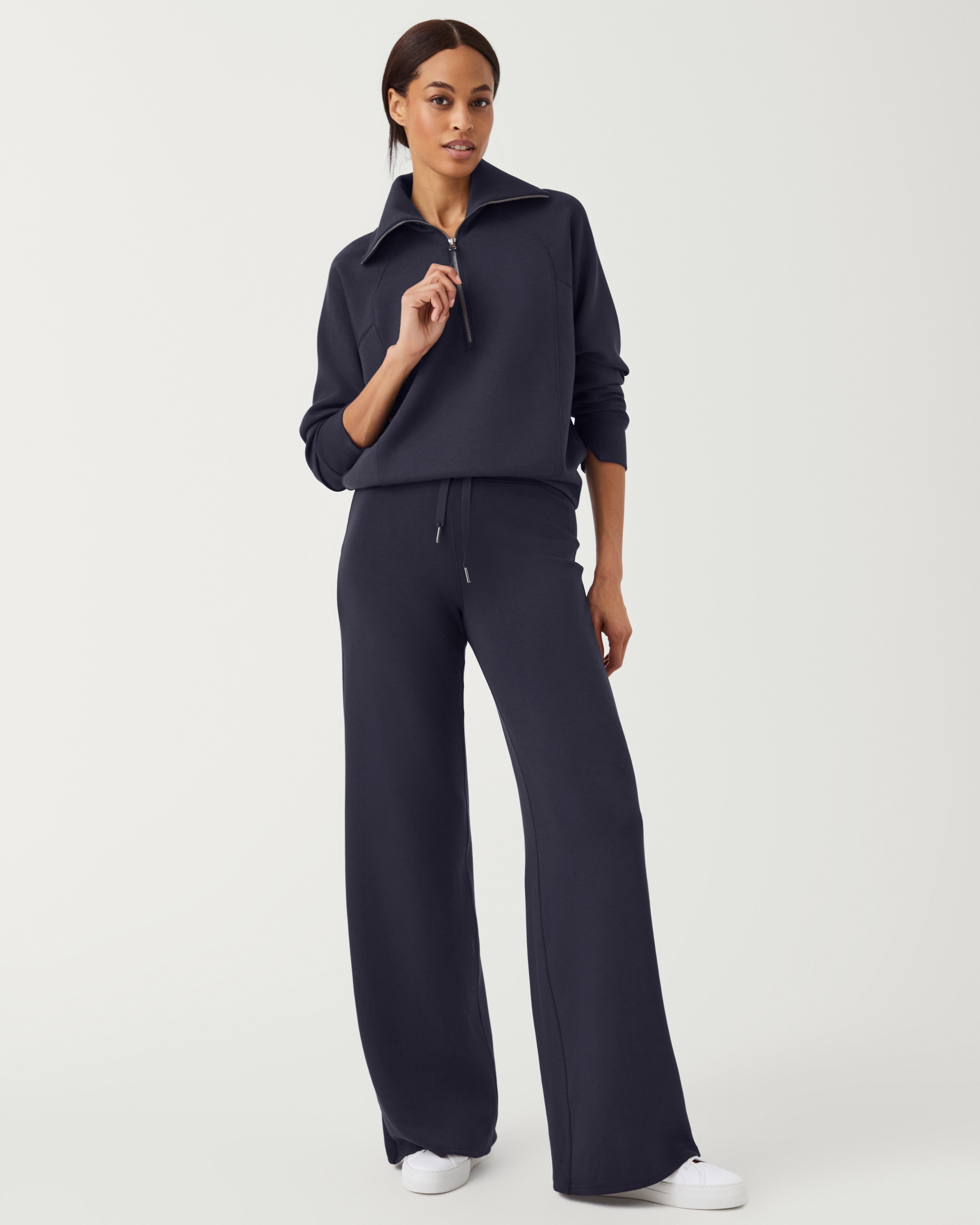 SPANX AirEssentials Half Zip Sweatshirt For Women SPANX AirEssentials Half Zip Sweatshirt For Women