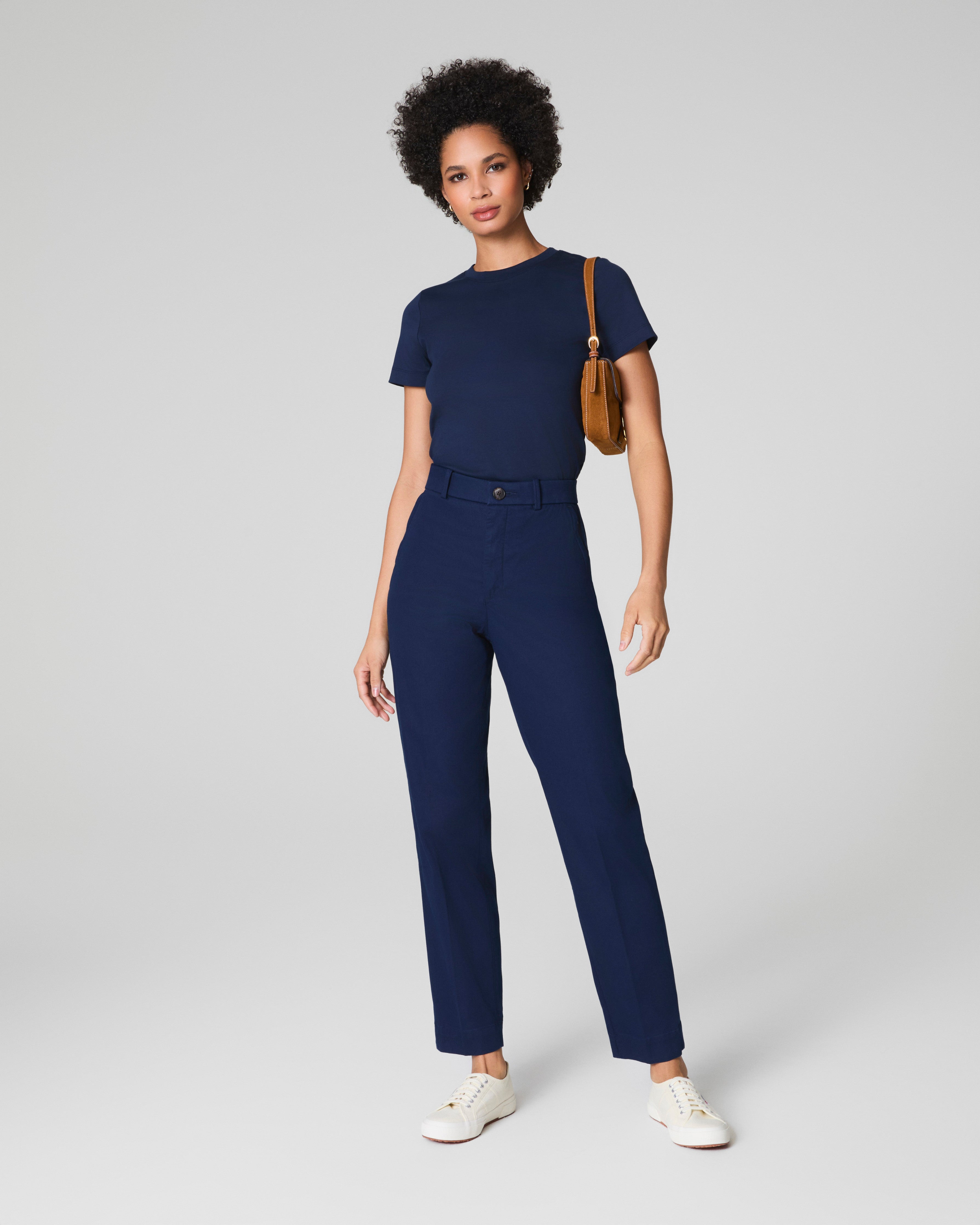 Twill Slim Pant – Stretchy & Sleek Style | SPANX