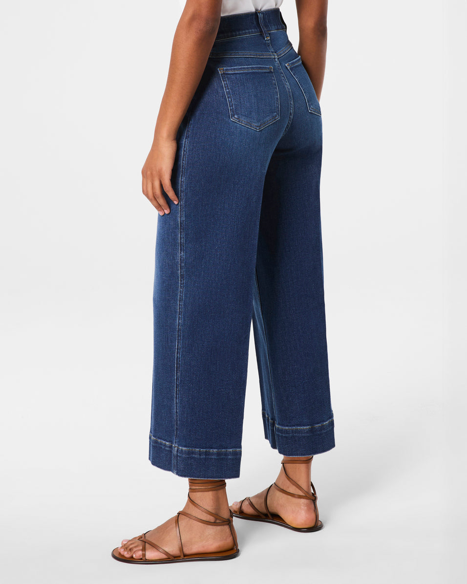 Cropped Jeans – Authentic Blue Sculpt Fit | SPANX®