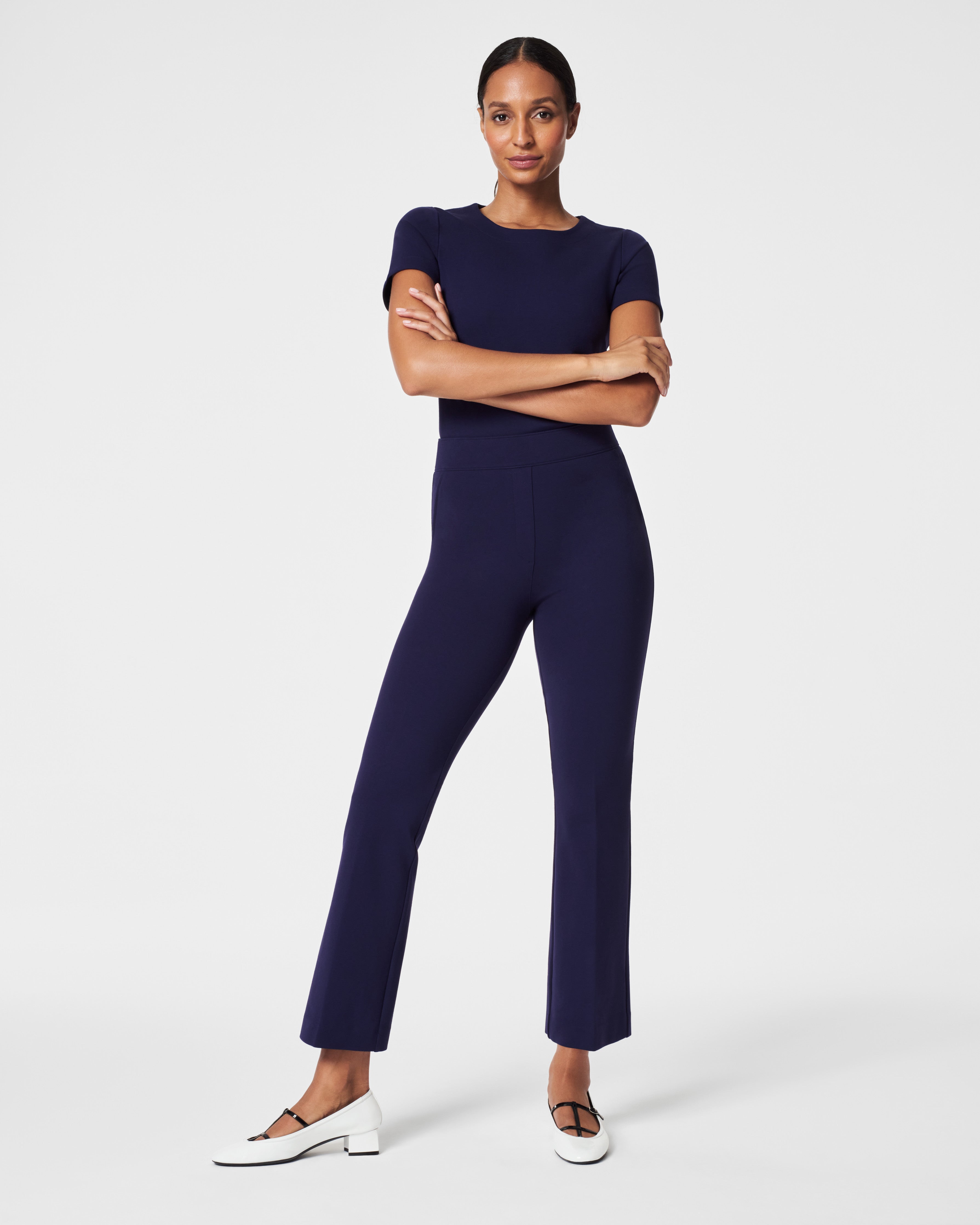 PerfectFit Kick Flare Pants – Sleek, Sculpted Look | SPANX