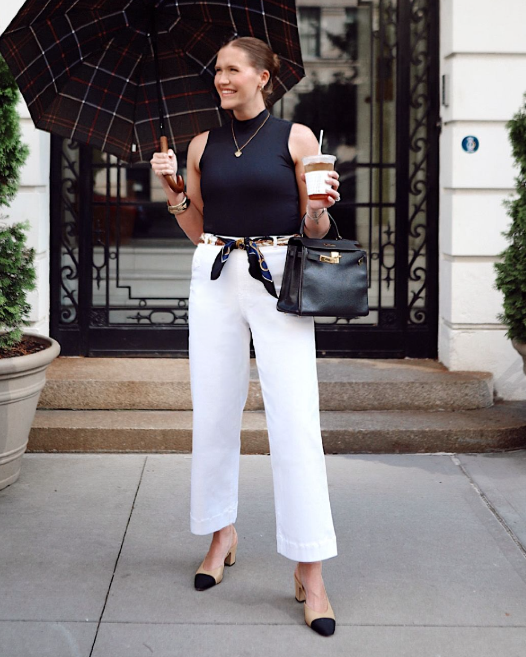 Stretch Twill Cropped Pant | SPANX